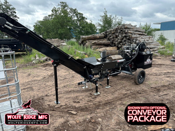 28C & 35C - Compact Commercial Log Splitter - Wolfe Ridge MFG