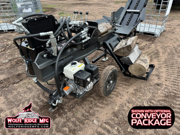 28C & 35C - Compact Commercial Log Splitter - Wolfe Ridge MFG