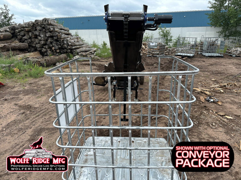 28C & 35C - Compact Commercial Log Splitter - Wolfe Ridge MFG