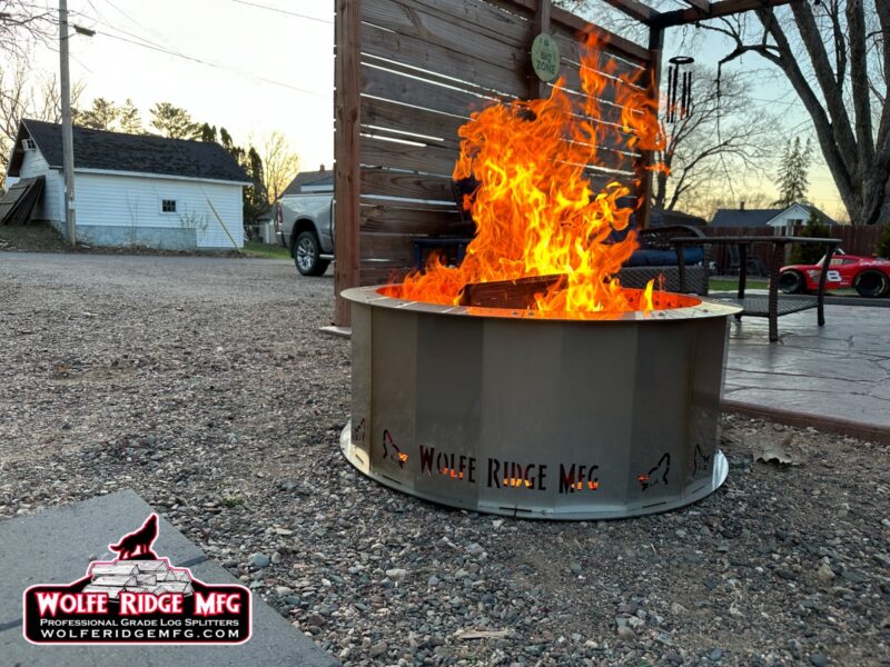 FR-30 Smoke-Less Fire Ring - Wolfe Ridge