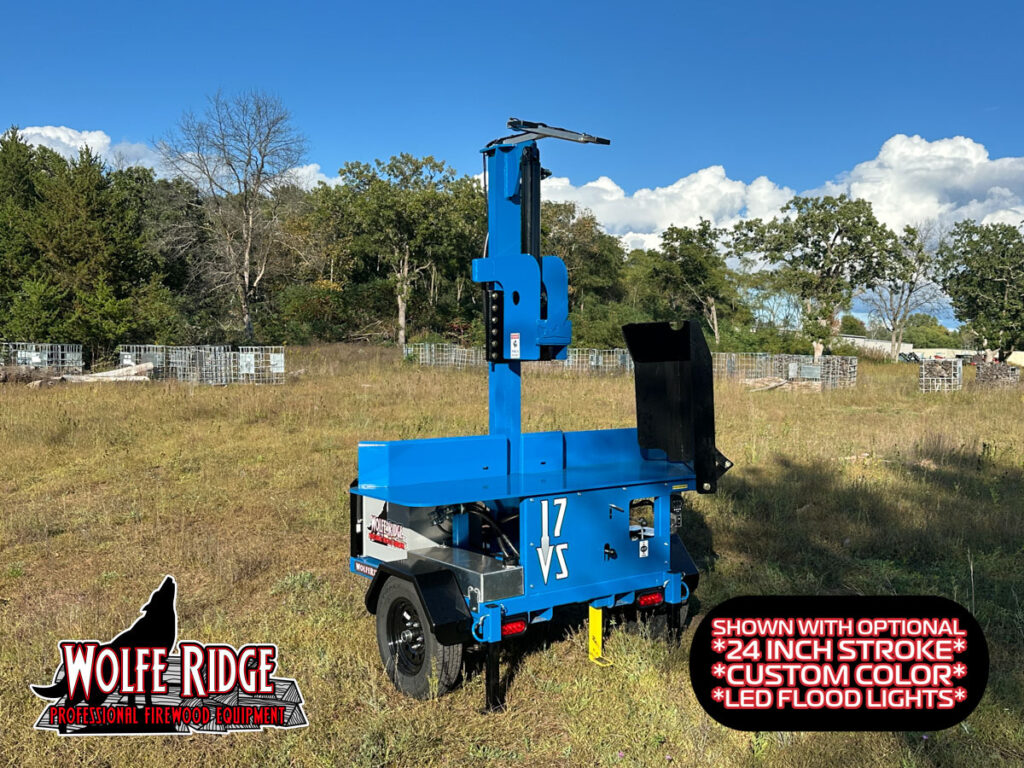 17VS-PB - Vertical Log Splitter with Power Beyond - Wolfe Ridge