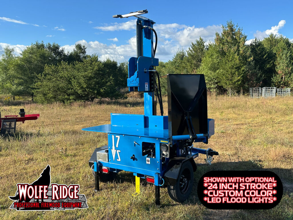 17VS-PB - Vertical Log Splitter with Power Beyond - Wolfe Ridge